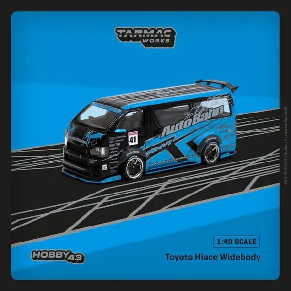 Jual Tarmac Works skala 1/43 Toyota Hiace Widebody Black Blue T43-024-BLU - Kota Surabaya - EMS ...