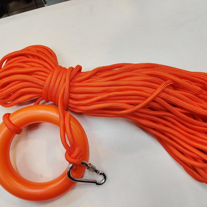 Jual Lifeline Nylon 8 mm x 30 meter Tali Pelampung Life Ring Buoy ...