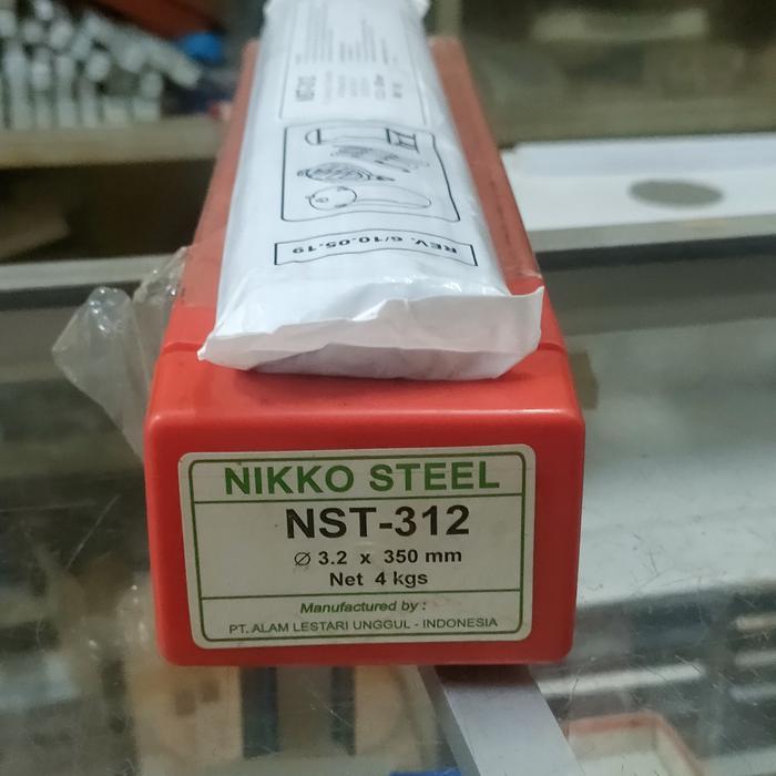 Jual Kawat Las Problem Steel NIKKO STEEL NSN-312 3,2mm AWS A5.4 E312-16 - Jakarta Barat - Zifaa ...