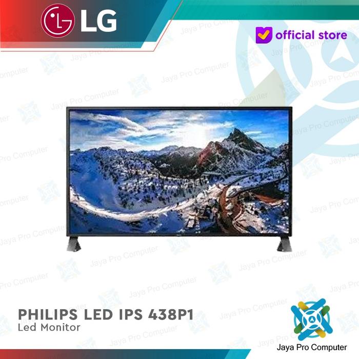 Promo Monitor Philips LED IPS 438P1 - MultiView 4K UHD 43" Inch Cicil 0 ...