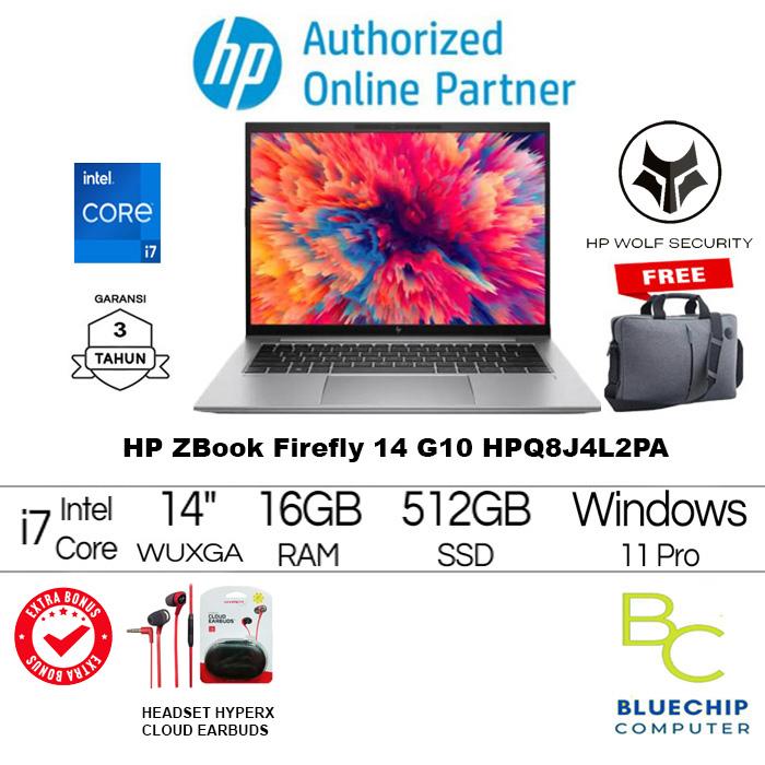 Jual HP ZBook Firefly 14 G10 HPQ8J4L2PA - i7-1355U 16GB 512GB 14"W11P ...