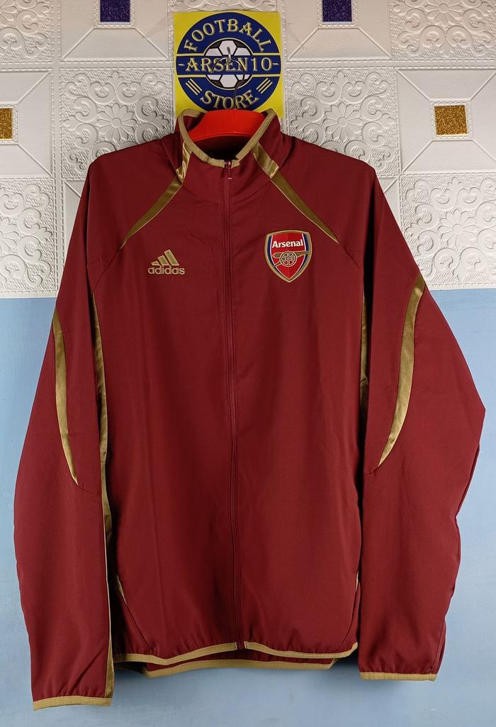 Jual Woven Jacket Arsenal Original BNWT "Adidas" Maroon/Gold Size M ...