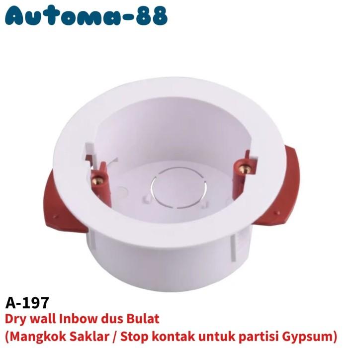 Jual Box inbow dus Gypsum GRC ib 1G 2G singel dobel gipsum Kotak saklar ...