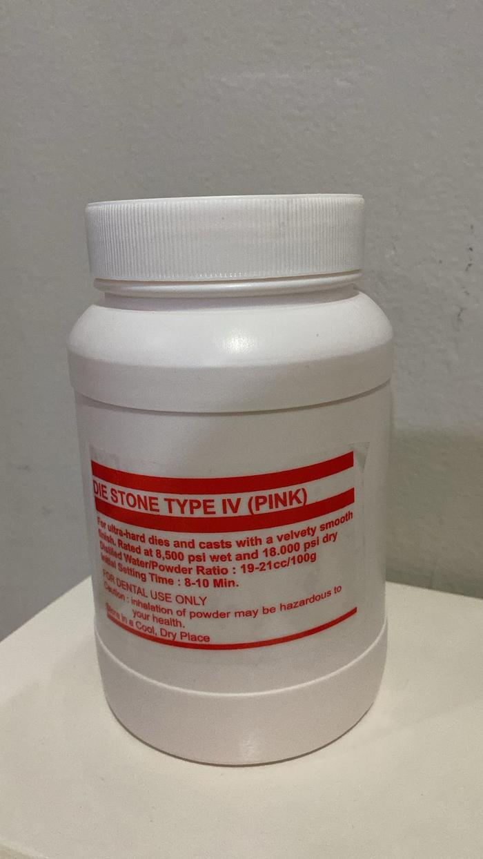 Jual Glastone | Gips Stone | Die Stone Diestone | Dental Stone Type IV Pink - Jakarta Utara ...
