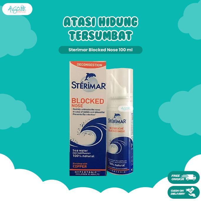 Jual Sterimar Blocked Nose children and adults dewasa 100ml - Jakarta ...
