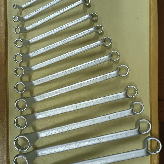 Jual 110S-12M , Double-Ended Ring Spanner Set 12 PCS / ELORA - Jakarta ...