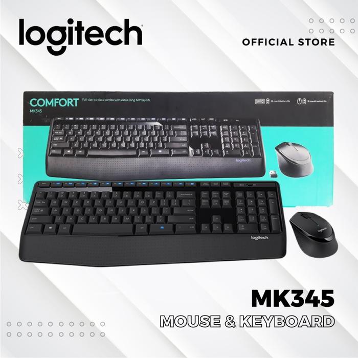 Jual Logitech MK345 Wireless Keyboard Mouse Combo - Jakarta Pusat - Macro computer | Tokopedia