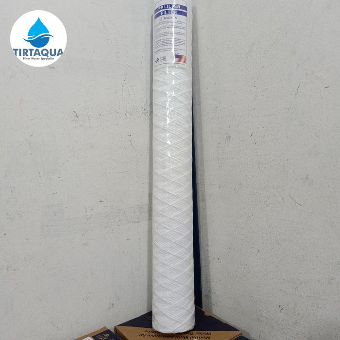 Jual Sedimen Filter benang 20 inch / Wound filter catridge 20 inch ...