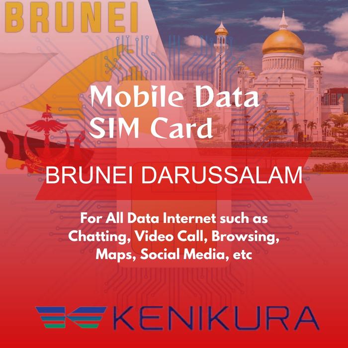 Jual Brunei Darussalam Simcard Internet Data Sim Card Unlimited ...