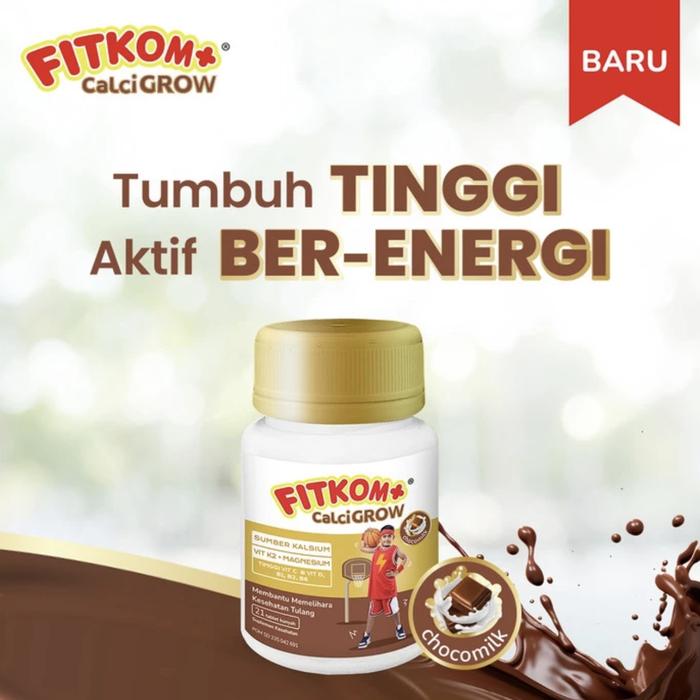 Jual Fitkom calcigrow 21 tablet ( vitamin pertumbuhan anak ) - Kota ...