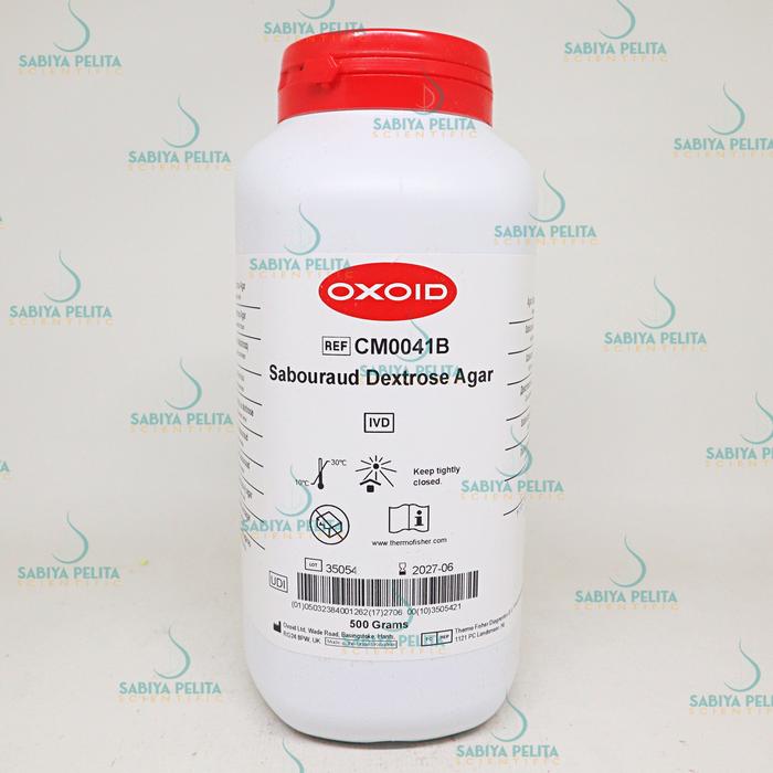 Jual SABOURAUD dextrose agar/SDA Oxoid CM0041B/ Cap. 500 gr - Kota ...