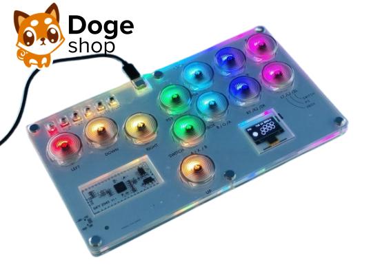 Jual Sky2040 Hitbox Mini Flatbox Hotswapable Rgb Oled Fight Arcade ...