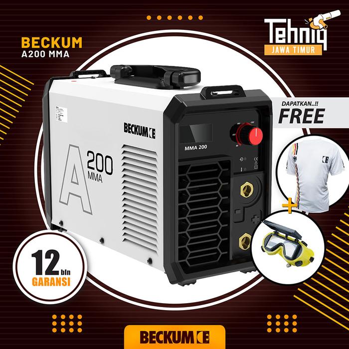 Jual MESIN LAS LISTRIK BECKUM A MMA 200 / TRAFO LAS - Kota Surabaya - Tehniq Jatim | Tokopedia
