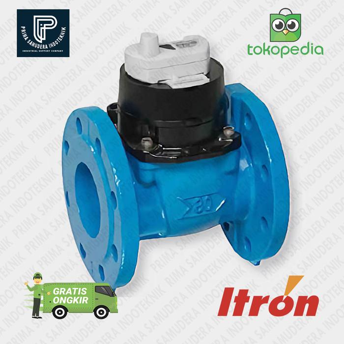 Jual Meteran Air / Water Meter Itron 3 Inch + Everblu Cyble HT DN80 ...