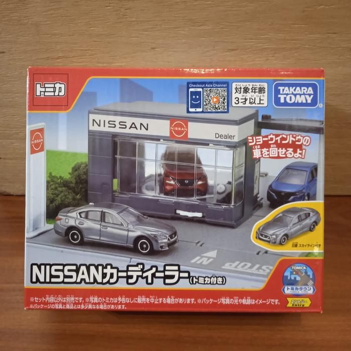 Jual TAKARA TOMY TOMICA TOWN NISSAN CAR DEALER TAKARA TOMY TOMICA ...