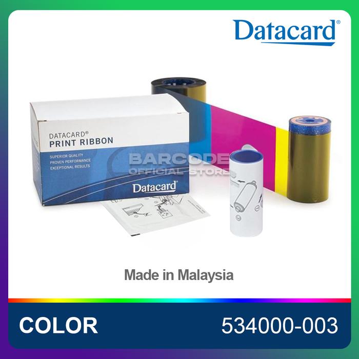 Promo Ribbon Color Datacard SP35 SP35+ SD260 SD360 YMCKT 534000-003 ...