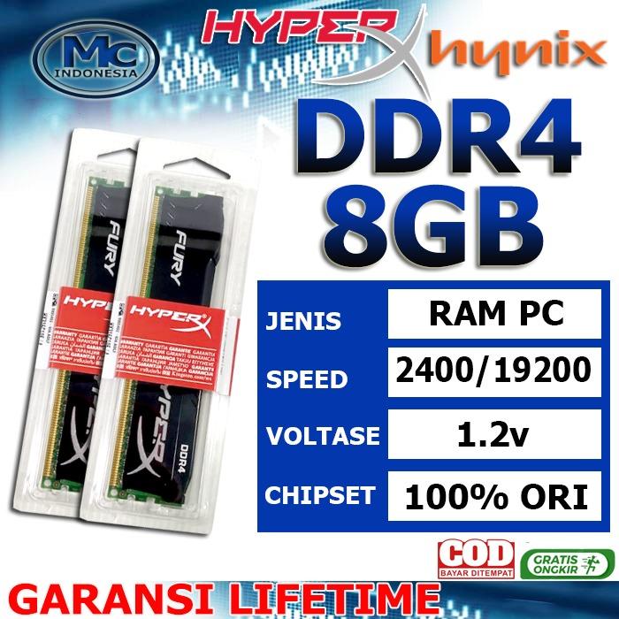 Jual MEMORY RAM PC GAMING HYPER X FURY DDR4 8GB / RAM MEMORY PC GAMING ...