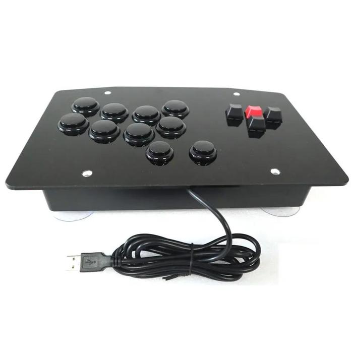 Jual Rac-j500k Keyboard Arcade Mixbox Style Fight Stick Game Control Di ...