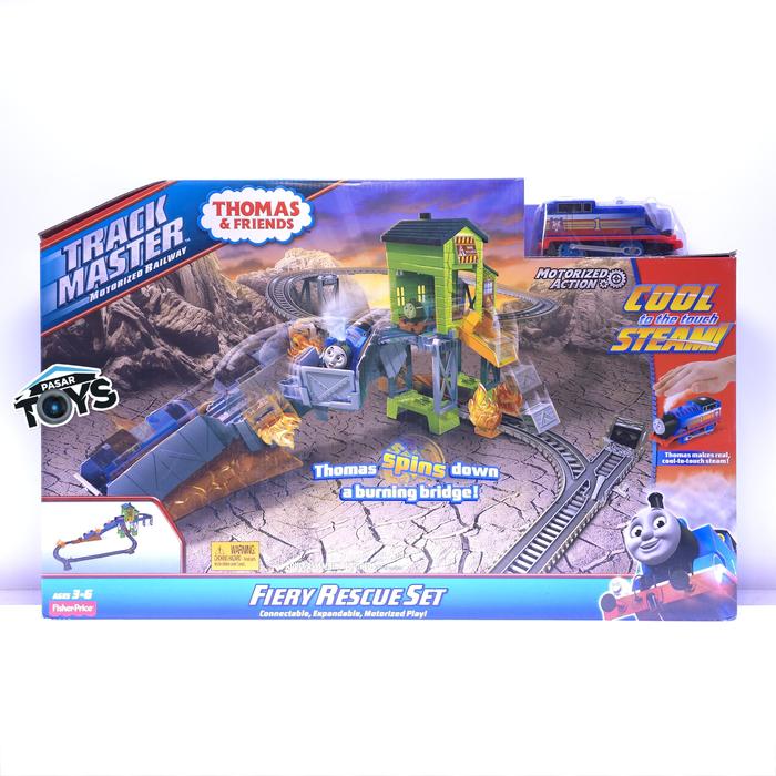 Jual Thomas & Friends TrackMaster Fiery Rescue Set Motorized Railway ...