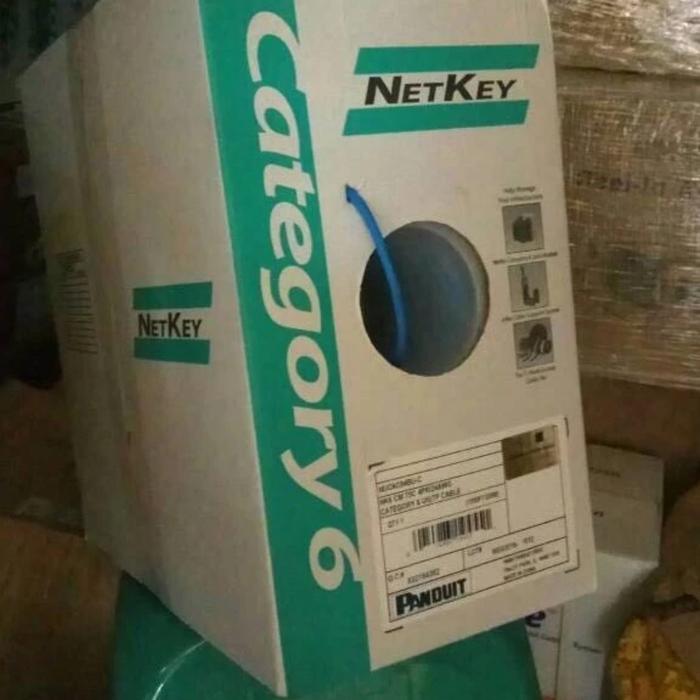 Jual Kabel data utp PANDUIT CAT 6 NETKEY NUC6C04BU-C/PANDUIT CAT6 ...