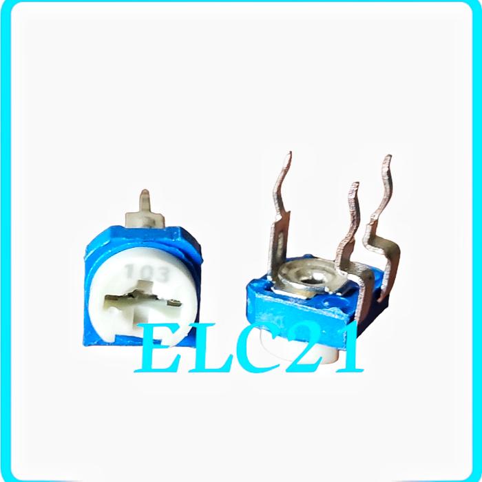 Jual VR 10K TRIMPOT 10K VARIABEL RESISTOR 10K TRIMPOT 103 - Kota ...