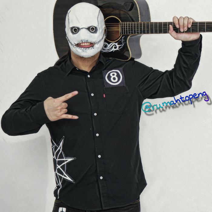 Jual topeng Slipknot Corey Taylor tesf fullhead premium Halloween - Kab ...