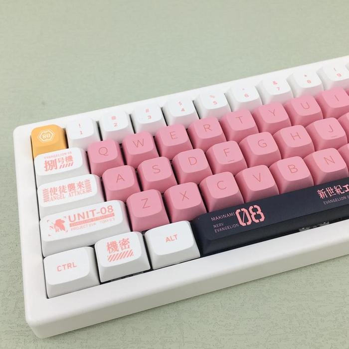 Jual 126 Key Evangelion08 Keycaps Eva Eight Machine Pbt Xda Pro - Kota ...