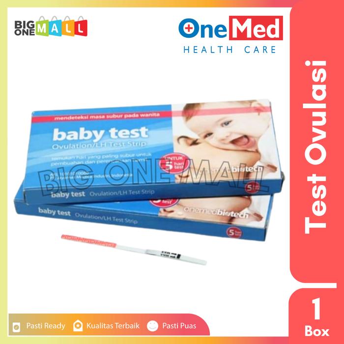 Promo Alat Tes Ovulasi Kesuburan OneMed, Baby Test Ovulation LH Test ...