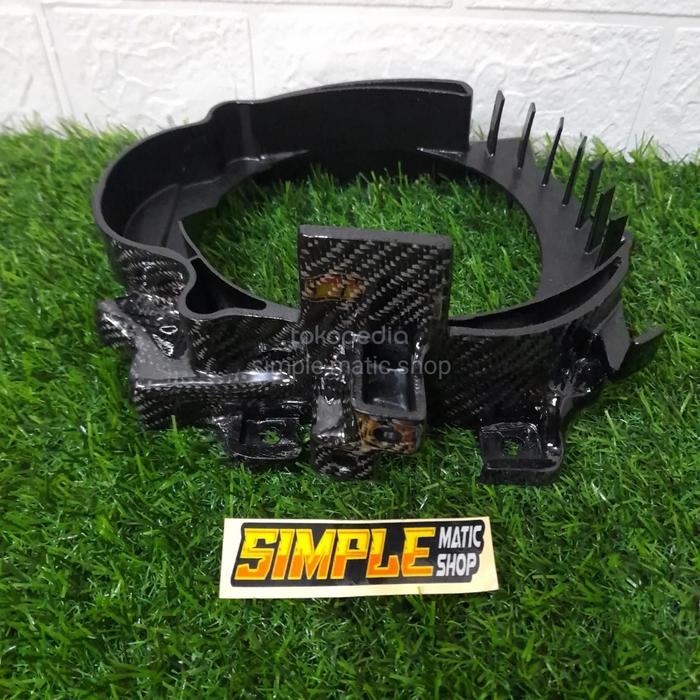 Jual rumah radiator housing radiator vario 125 150 kevlar - Kota Depok ...