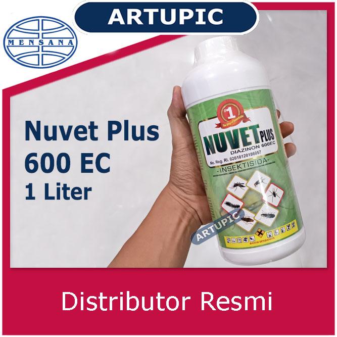 Jual Nuvet Plus 600 EC 1 Liter Obat Fogging Insektisida Nyamuk Lalat ...