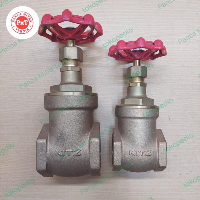Jual Gate Valve Kuningan Kitz 1" inch Class 150S / 300 Wog Original Japan - Jakarta Barat ...