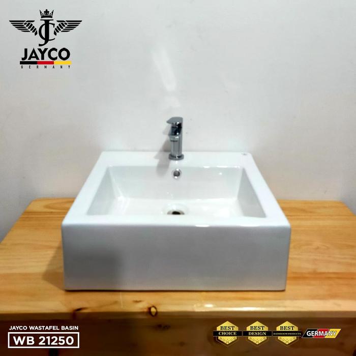 Promo JAYCO Wastafel Meja Keramik / Wastafel Table Top Cicil 0% 3x ...
