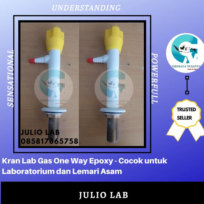 Jual Kran Lab Gas One Way Epoxy - Cocok untuk Laboratorium dan Lemari ...