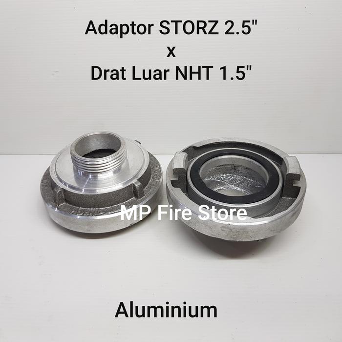 Jual FIRE ADAPTOR STORZ 2.5 in x DRAT LUAR NHT 1.5 in GUN PROTEK ...