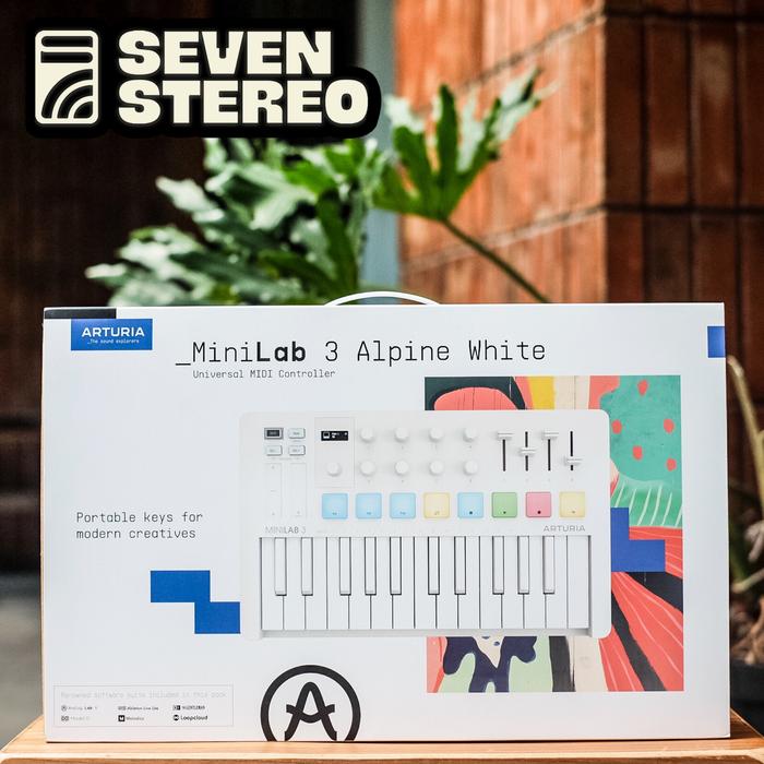 Jual Arturia Minilab 3 Alpine White - Keyboard Controller - Kota ...