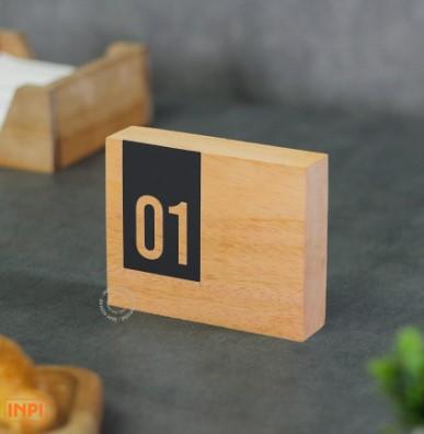 Jual angka meja - papan tanda nomor meja - urutan angka meja - hexa ...