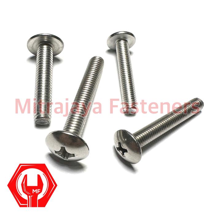 Jual Baut JT Stainless M5x30 Kepala Payung - Kota Bandung - Mitrajaya ...