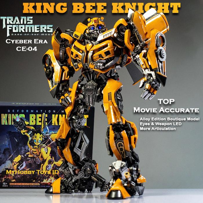Jual Robot Transformers Bumblebee Alloy Edition CE-04 King Bee Knight ...