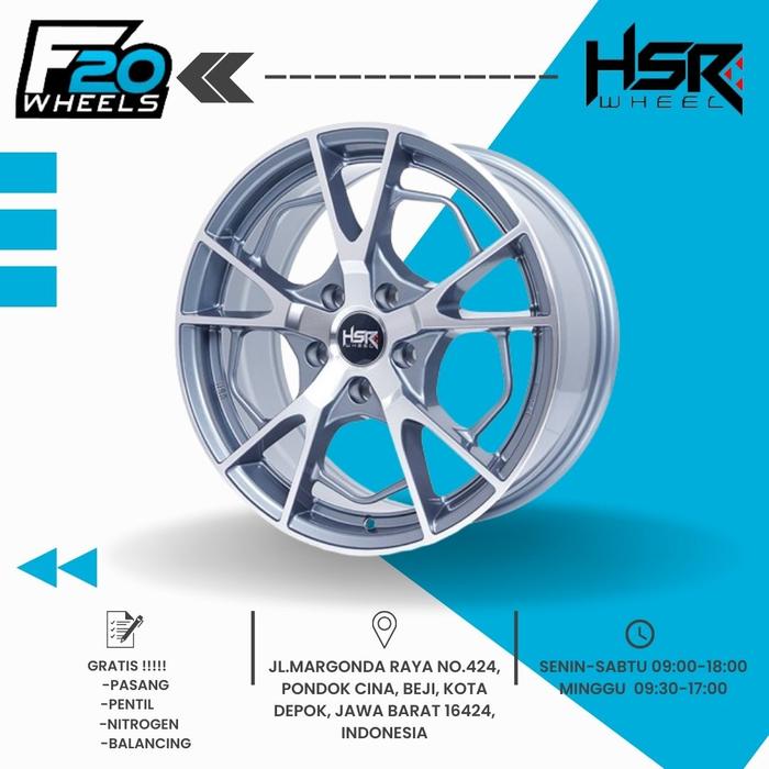 Promo JUAL VELG MOBIL HSR EXIMIUS R17X75 H5X114,3 ET45 GMF - Kota Depok - F20 Wheels | Tokopedia