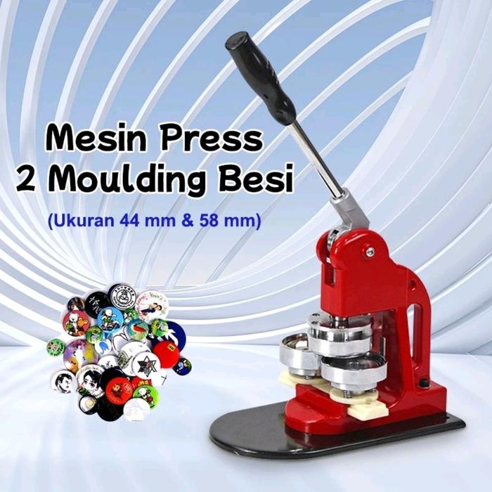 Jual Alat Mesin Press Pin EP-01 Moulding 44mm dan 58mm - Jakarta Pusat ...