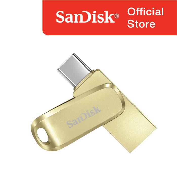 Jual Sandisk OTG Storage 128GB USB Type-C USB 3.1 Ultra Dual Drive Luxe ...