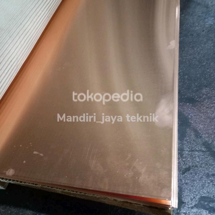 Jual plat tembaga lembaran tebal 1,2 mm lebar 1 meter x panjang 2 meter ...