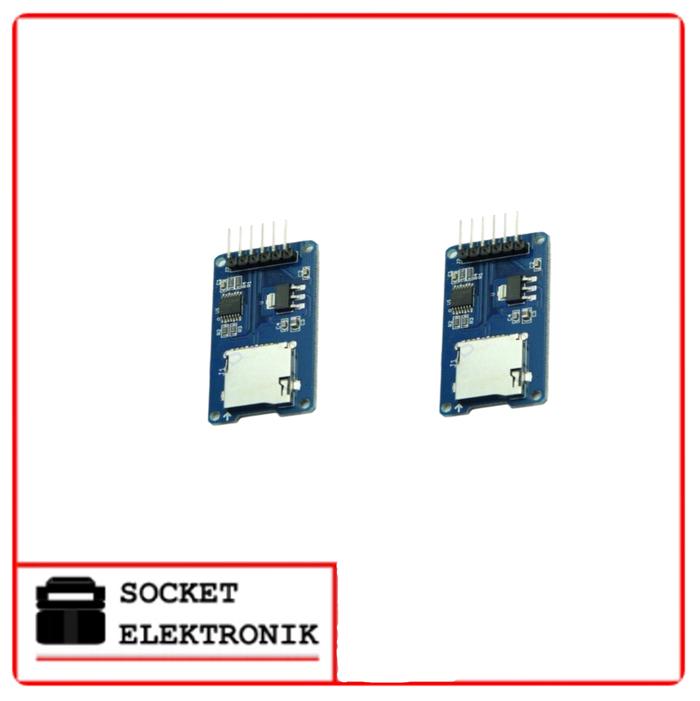 Promo Modul Micro SD Micro SD Card Reader untuk arduino - Kota Cimahi ...