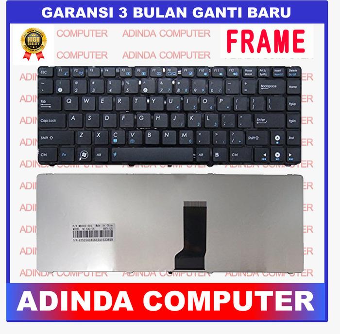 Jual KEYBOARD ASUS K43 K42 A42 K42J A42J K42F ASUS UL30 UL30A X44H ...