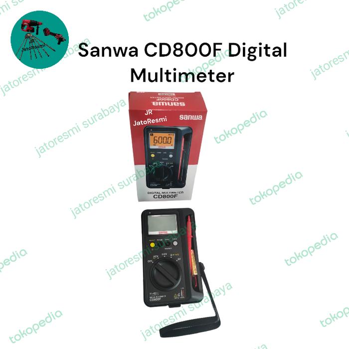 Jual Sanwa CD800F Digital Multimeter Made In China Avometer Digital ...