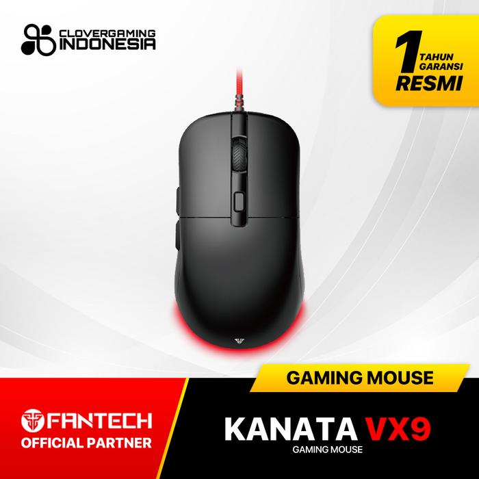 Jual Fantech Kanata VX9 / VX-9 Wired Gaming Mouse Ambidextrous VX 9 - Kota Bandung - Clover ...