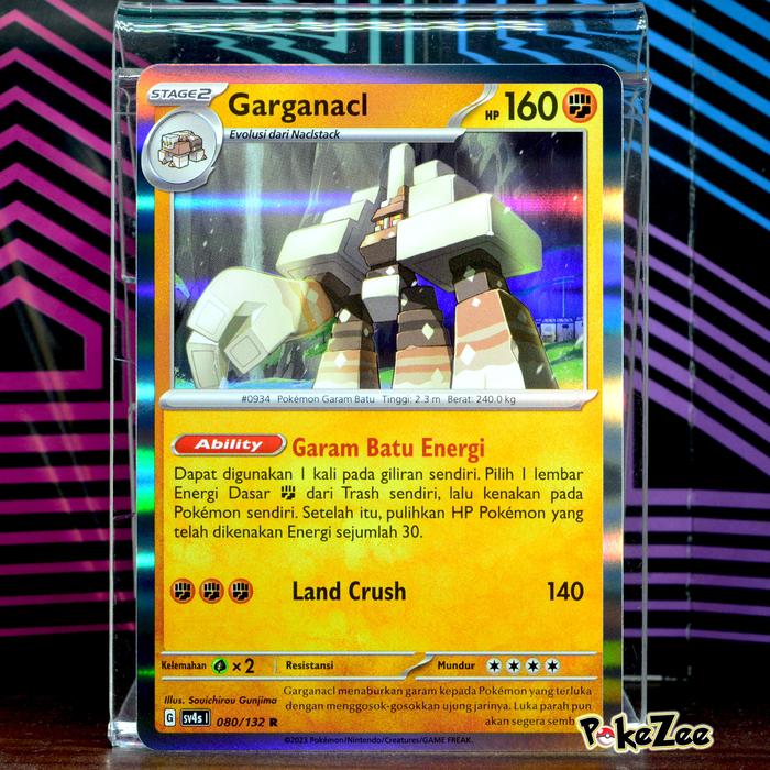 Jual Nacli Naclstack Garganacl sv4s Kartu Pokemon TCG Indonesia ...