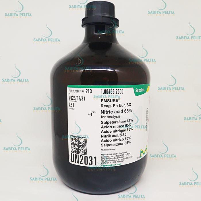 Promo Nitric acid/ Asam Nitrat Merck 1.00456.2500 / Cap. 2.5 L - Kota ...