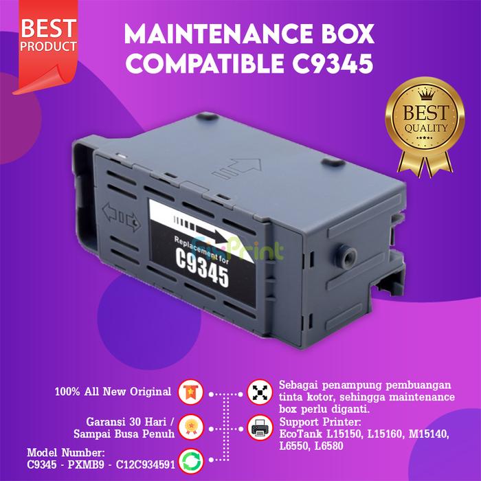 Jual Maintenance Box C9345 Epson L6580 L8050 L18050 Kotak Pemeliharaan ...