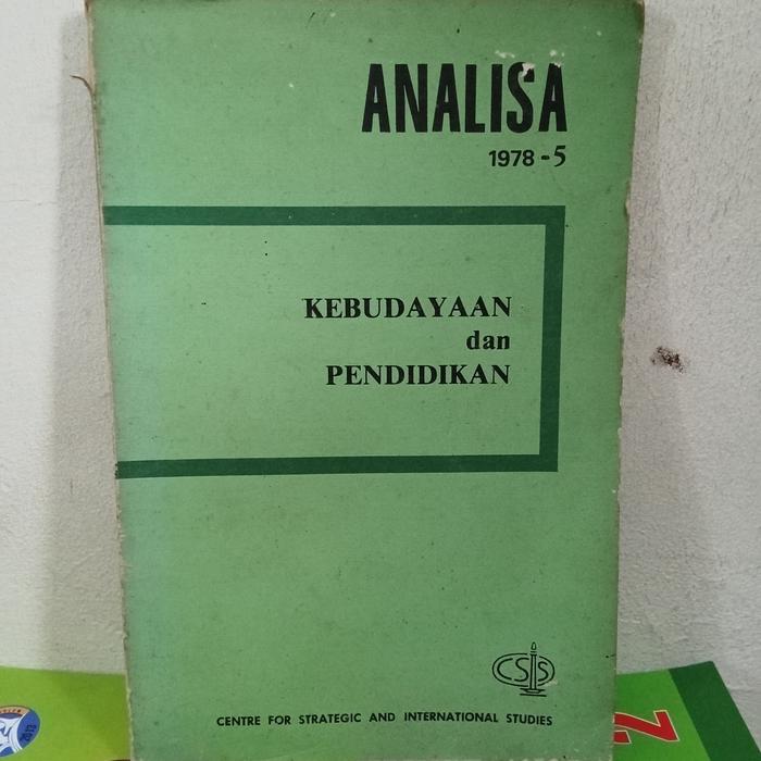 Jual ANALISA 1978-5 KEBUDAYAAN DAN PENDIDIKAN - Kota Depok - Toko Tobas Tangga | Tokopedia